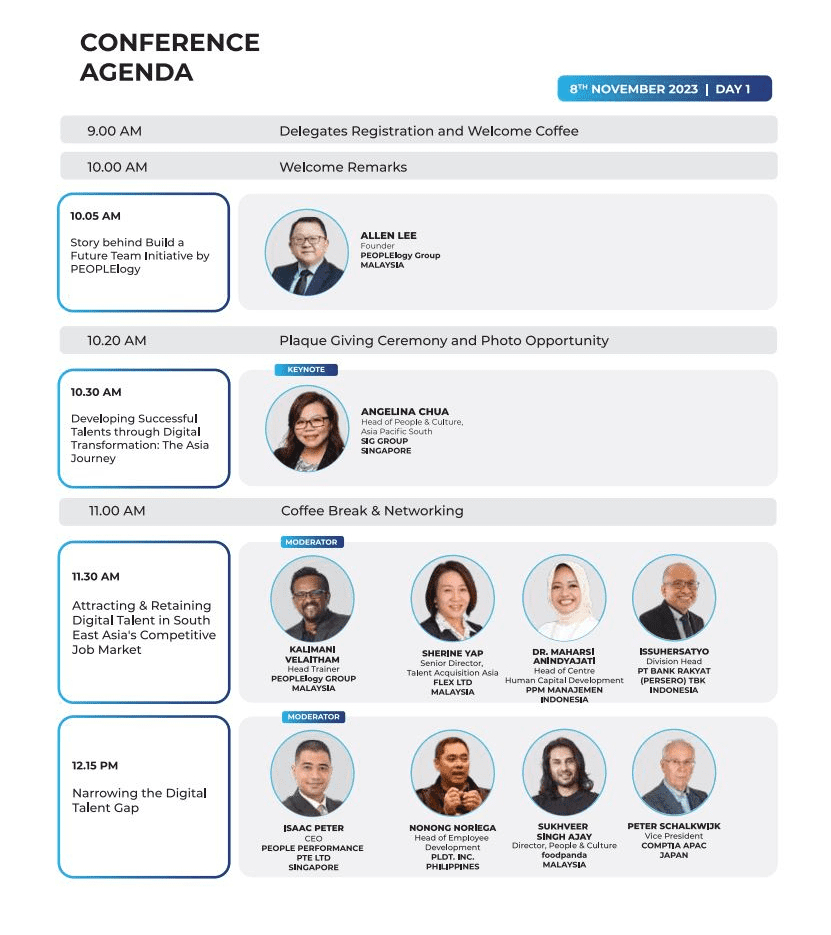 Build a Future Team Conference 2023 Singapore